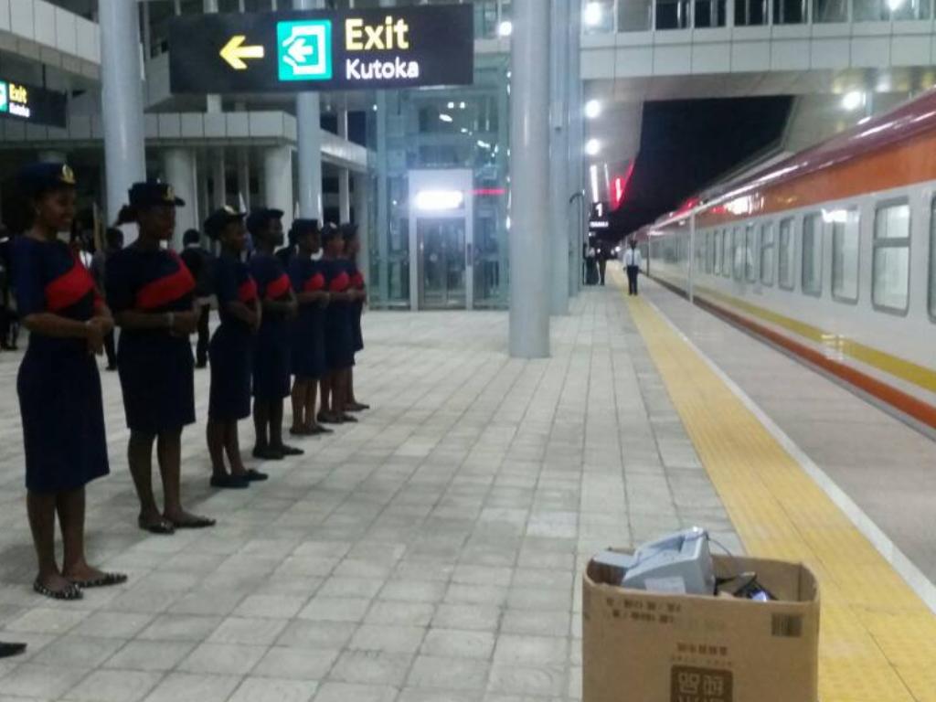 Photos: SGR's first trip ahead of launch - NewsDay Kenya