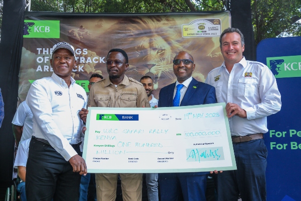 KCB puts KShs 150M into 2023 WRC Safari Rally - NewsDay Kenya