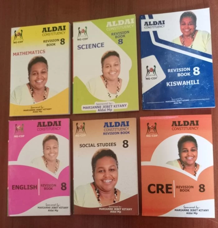 Aldai MP Marianne Kitany sparks mixed reactions with branded textbooks ...